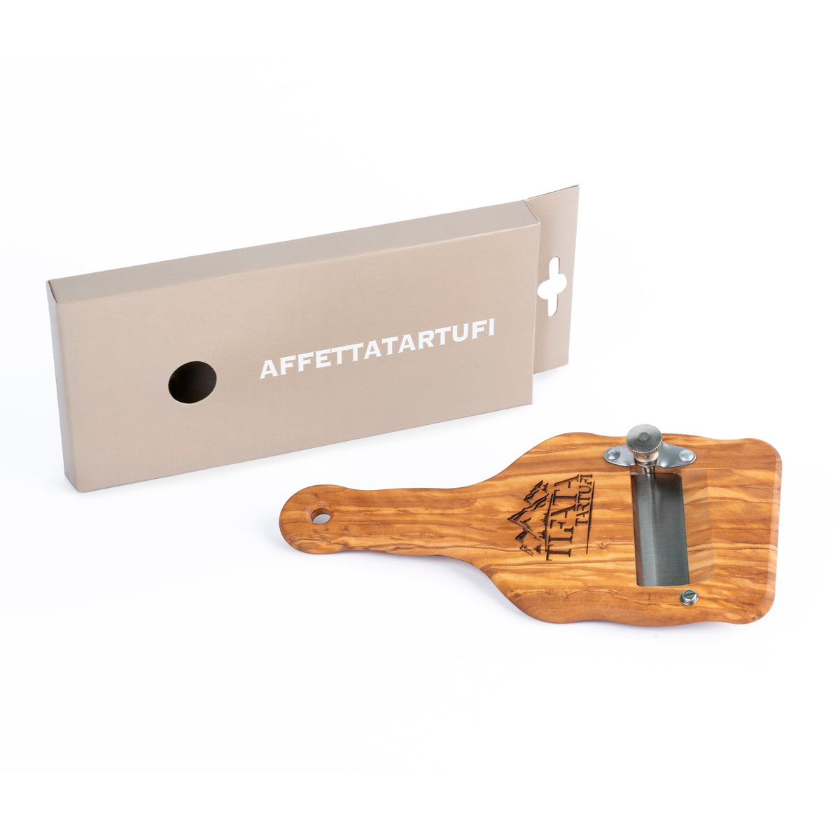 Affetta tartufi in legno - Tifata Tartufi